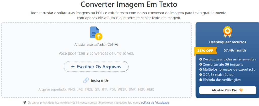 5 principais conversores de imagem em texto baseados em OCR - Texto ...